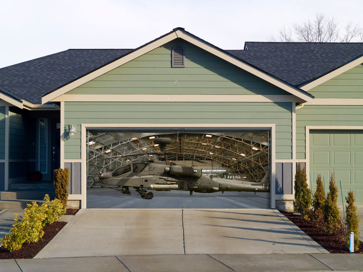garage poster motif MILITARY HELICOPTER – StyleYourGarage