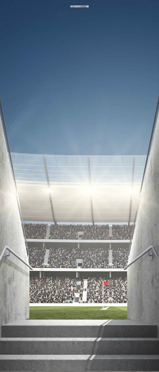 door billboard motif STADIUM ENTRY – StyleYourGarage