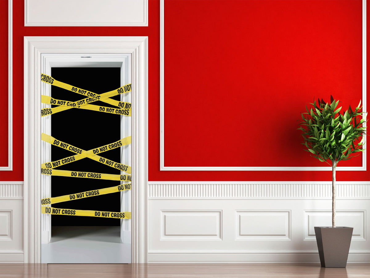 door billboard motif CRIME SCENE – StyleYourGarage