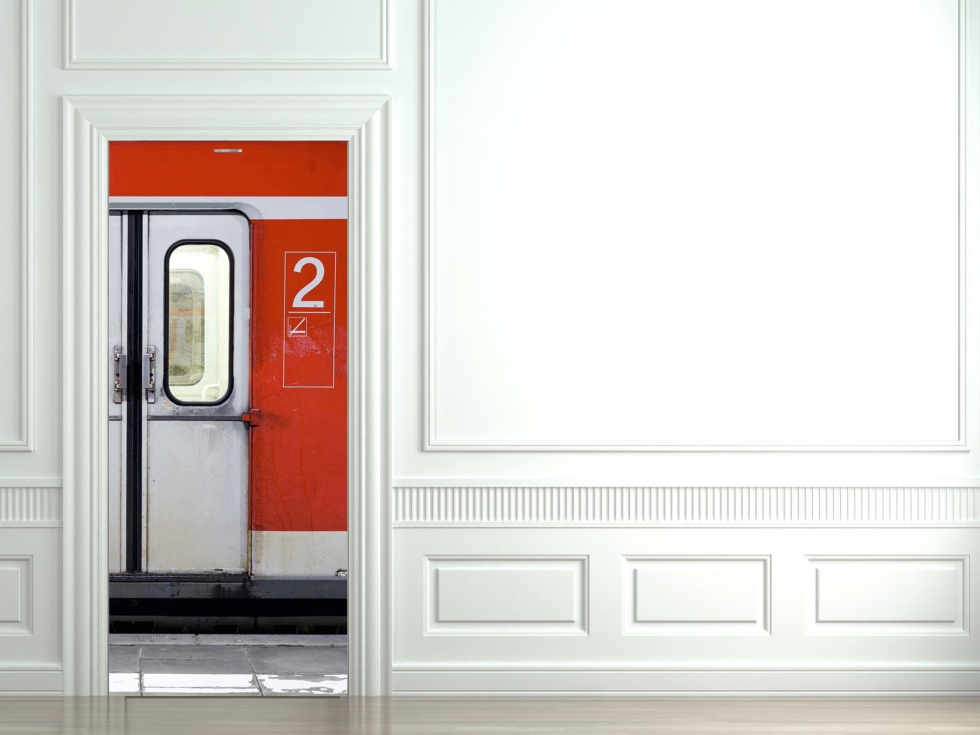 door billboard motif TRACK – StyleYourGarage