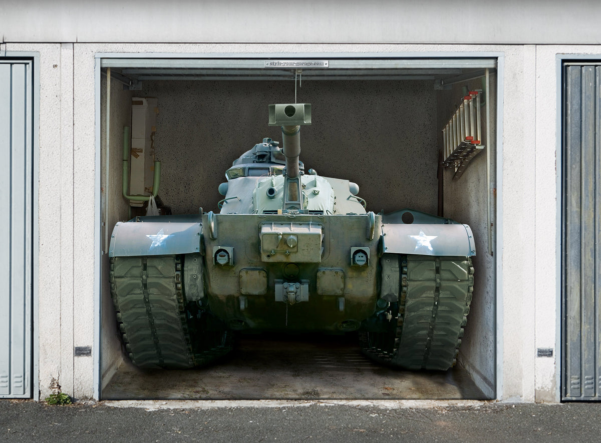 garage poster motif US ARMY TANK – StyleYourGarage