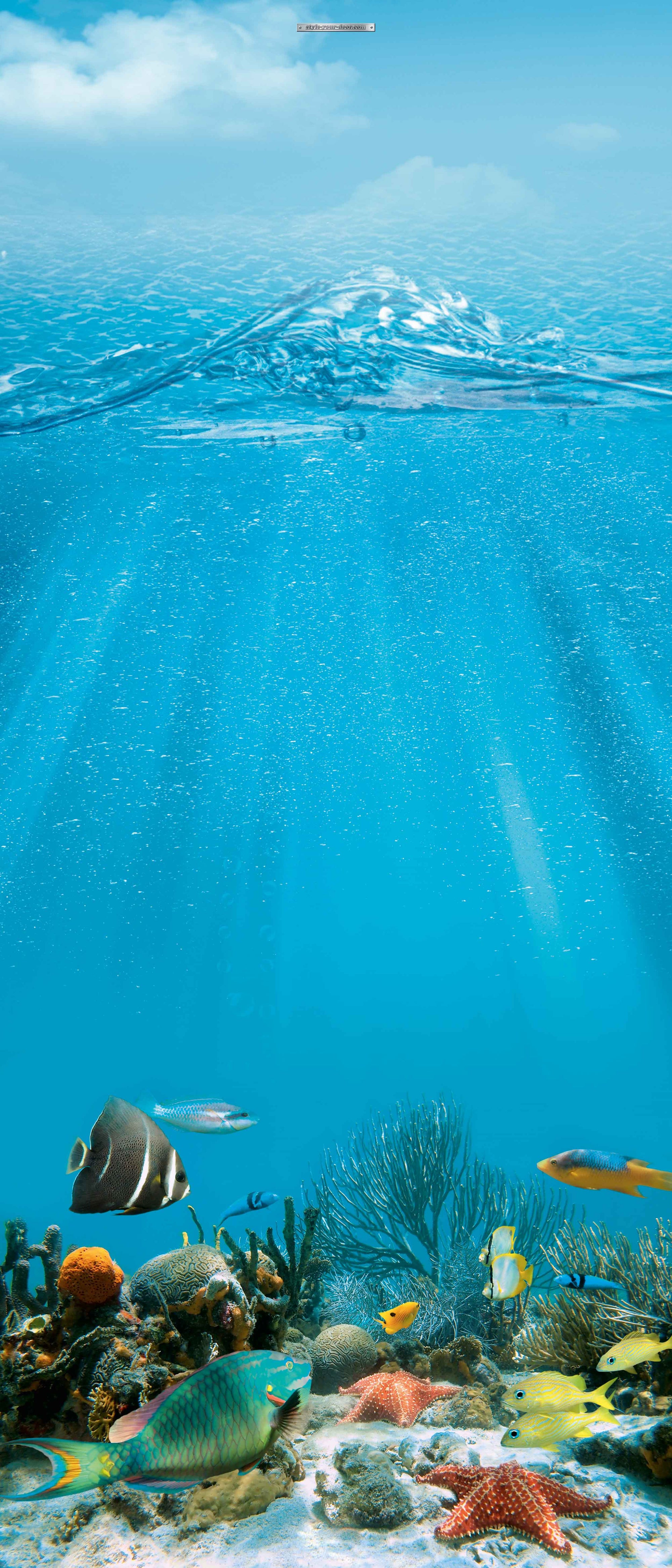 door billboard motif UNDERWATER – StyleYourGarage